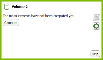 Menu View > Volumes > Sidebar > Objects - PIX4Dmapper